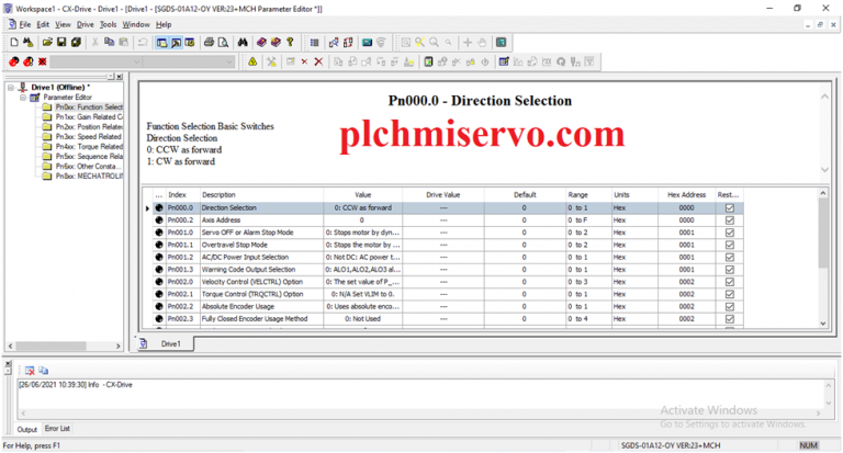 [Download] Drive CX V2.9 "Omron" Servo Software