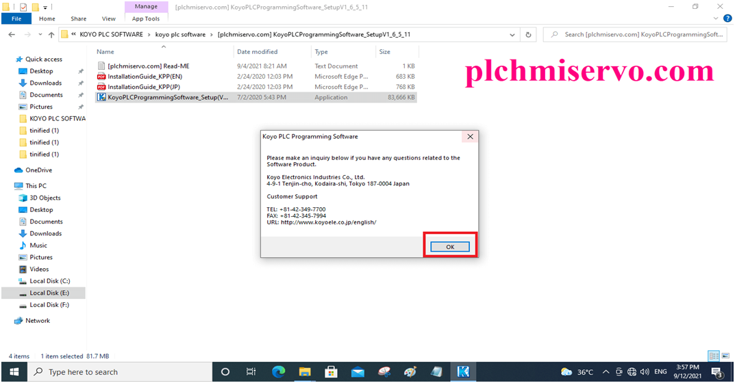 [Download] Koyo PLC Software Download V1.65 (Google Drive)