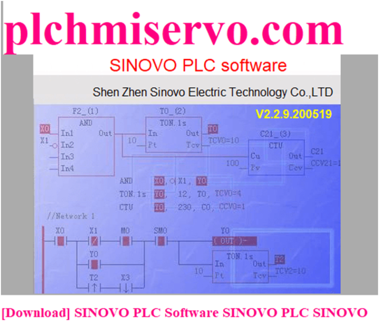 [Download] SINOVO PLC Software SINOVO PLC SINOVO