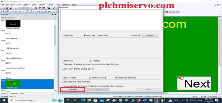 EasyBuilder 8000 software free download Weintek ebpro download