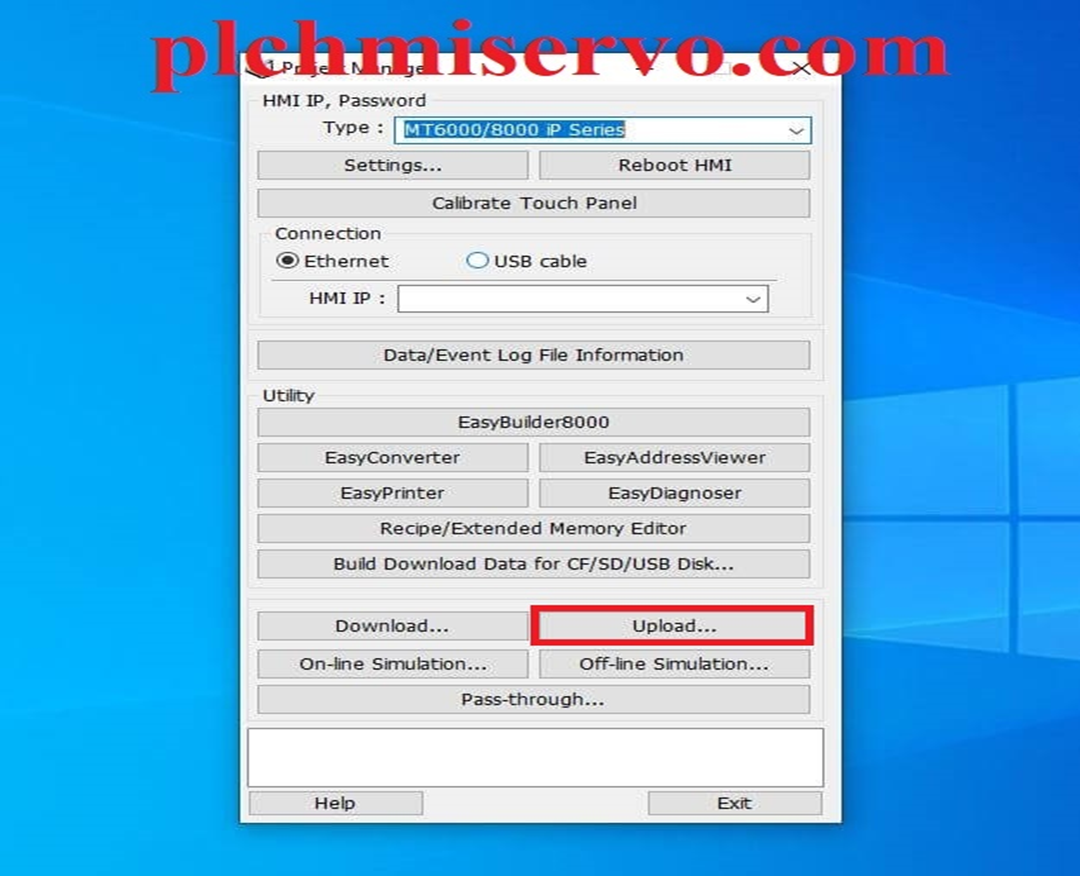 EasyBuilder 8000 software free download Weintek ebpro download