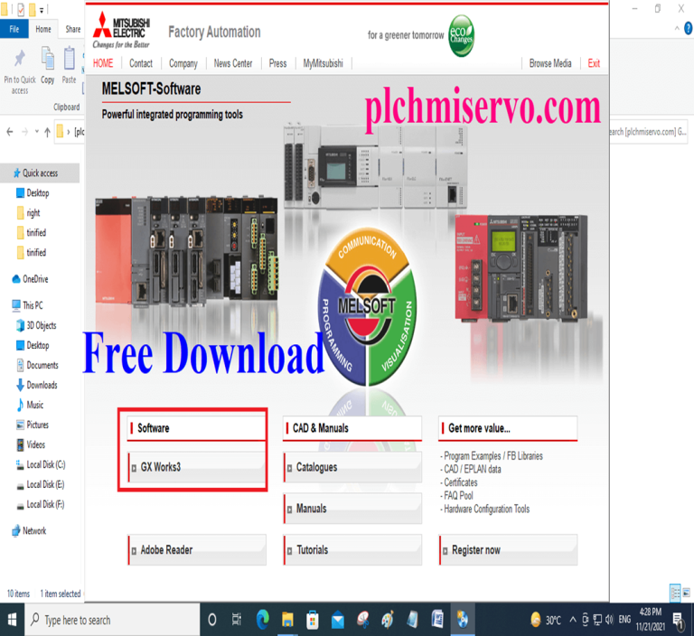 [Download] Melsoft GX Works3 Mitsubishi PLC Software Real