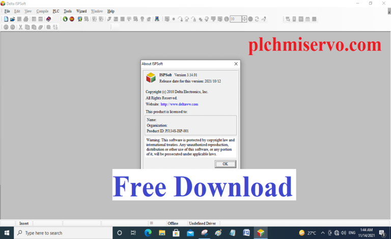 [Download] Delta ISPSoft V3.14 Delta PLC Software