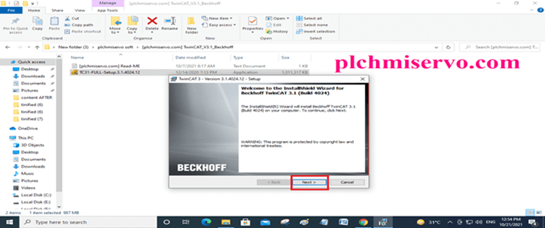 [Download] TwinCAT 3.1 "Beckhoff PLC" Software (Google Drive)