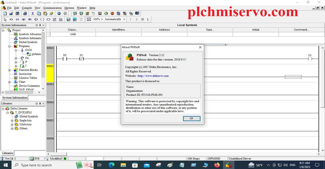 [Download] Delta PMSoft V2.12 & COMMGR Delta Software