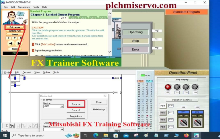 [Download] Mitsubishi FX Training Software FX Trainer Software