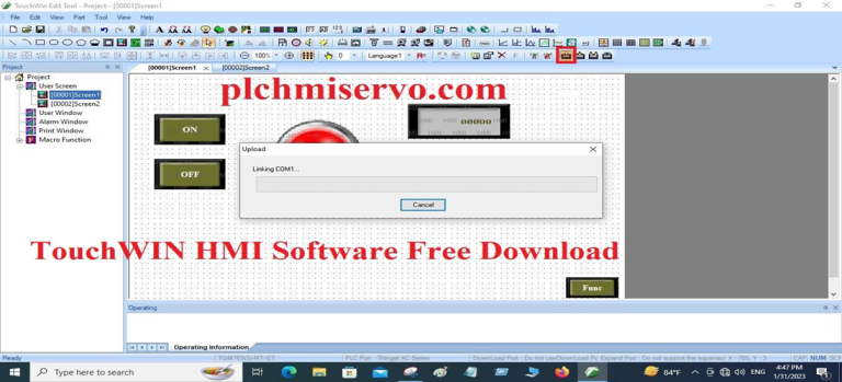 TouchWIN HMI Software Free Download TouchWIN Software