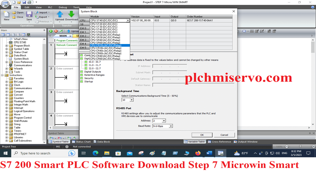 S7 200 Smart PLC Software Download Microwin Smart