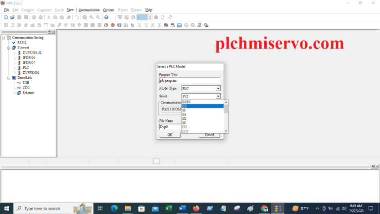 Download WPLSoft V2.48 Delta PLC Programming Software