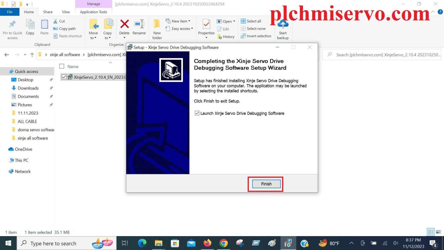 Xinje Servo Drive Software download